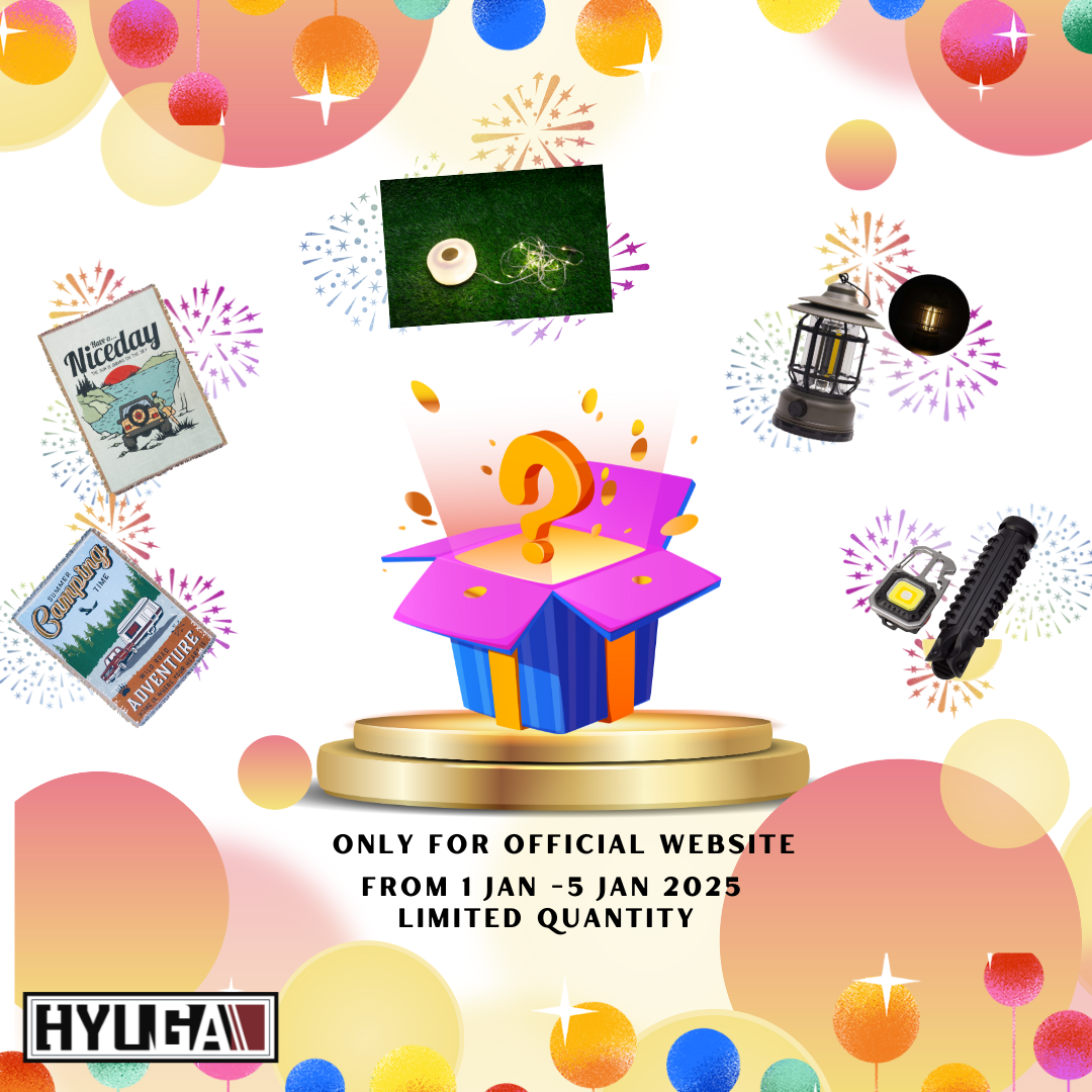 HYUGA New Year's Special Camping Gift Pack - 2025 Exclusive Limited Ed