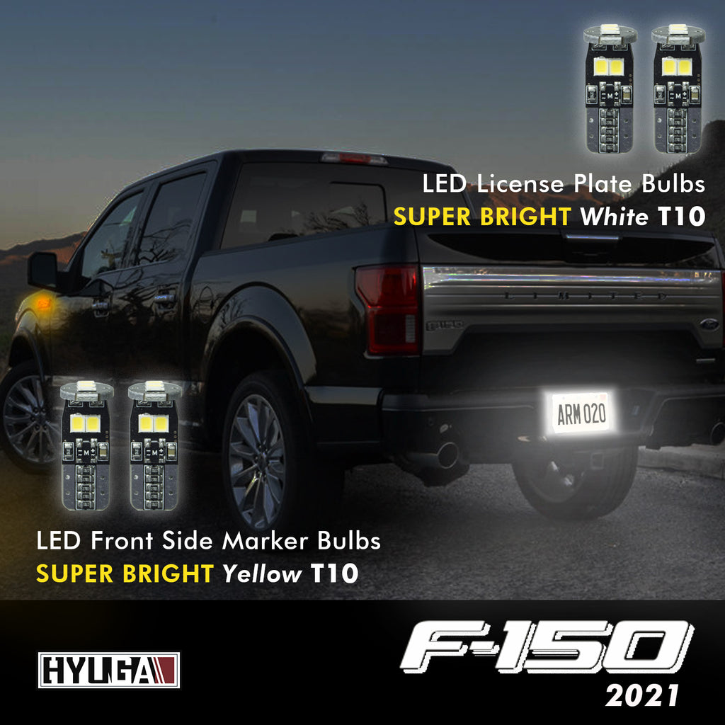 2021 Ford F-150 LED Whole Replacement Package (High Beam Low Beam Head