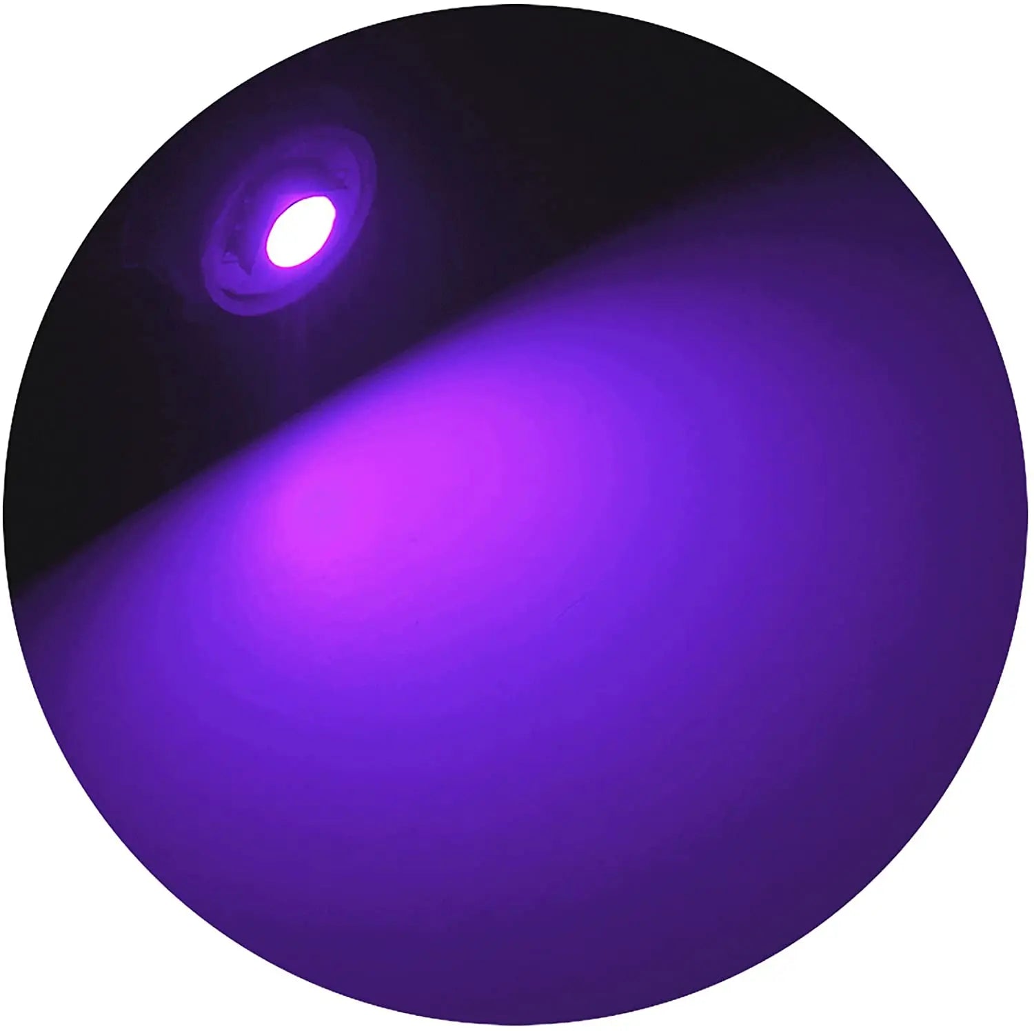 LED Wedge Arcade Pinball Machine Light Bulb 1SMD T10 #555 6.3V AC / DC