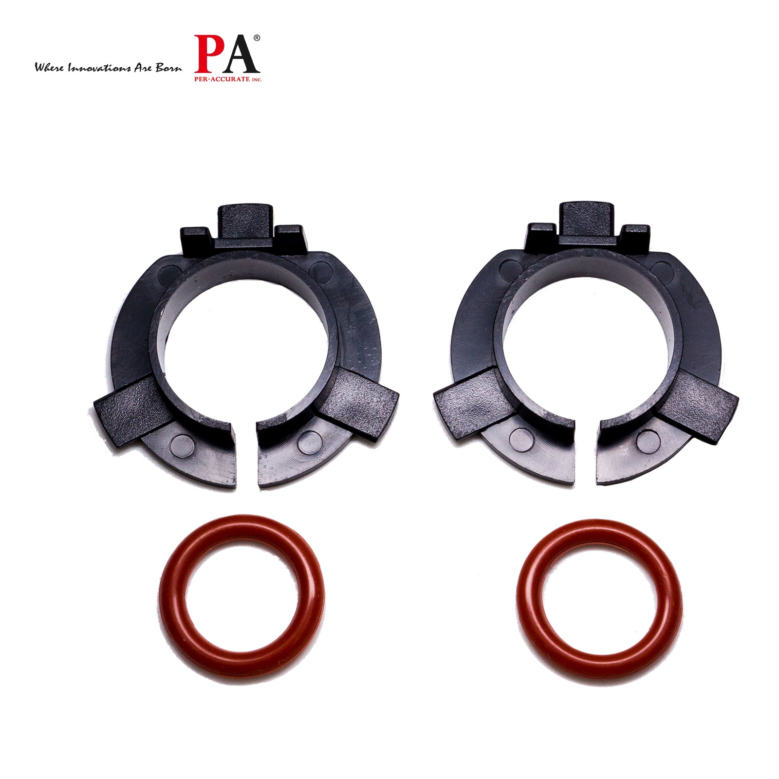 Headlight Adapters, 1 PCS LED Adapter Bulbs Holders Headlight Bulbs Ba