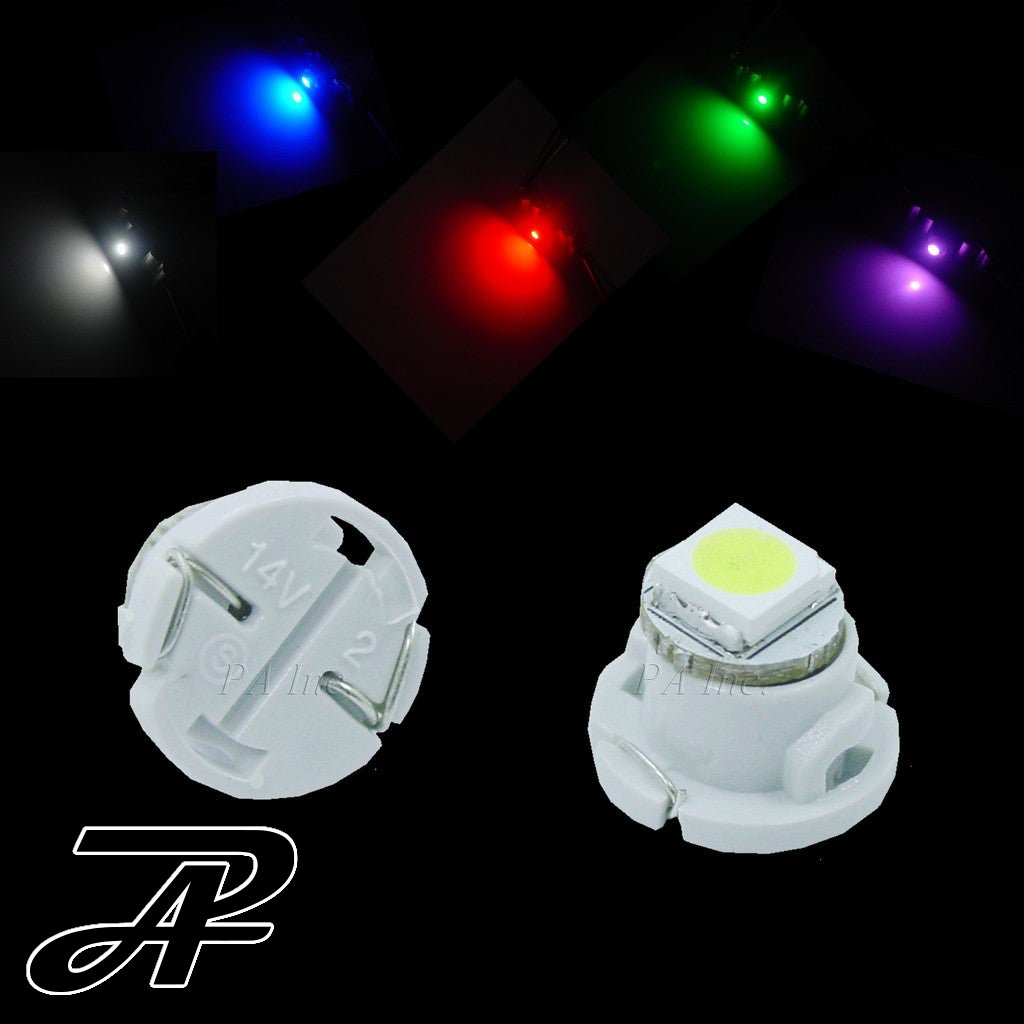 T3 T4.2 T4.7 12V Auto LED Dash Board Cluster Gauges Lights Bulbs